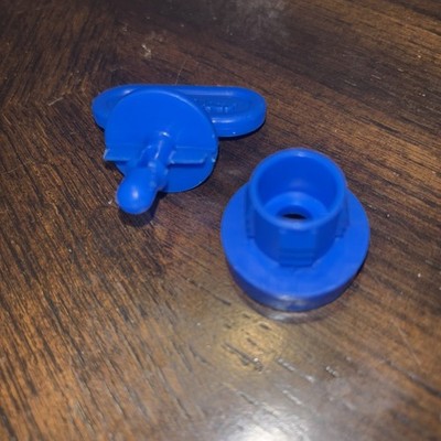 New Little Tikes Cozy Coupe Car Or Truck Blue Key Ignition Base ...