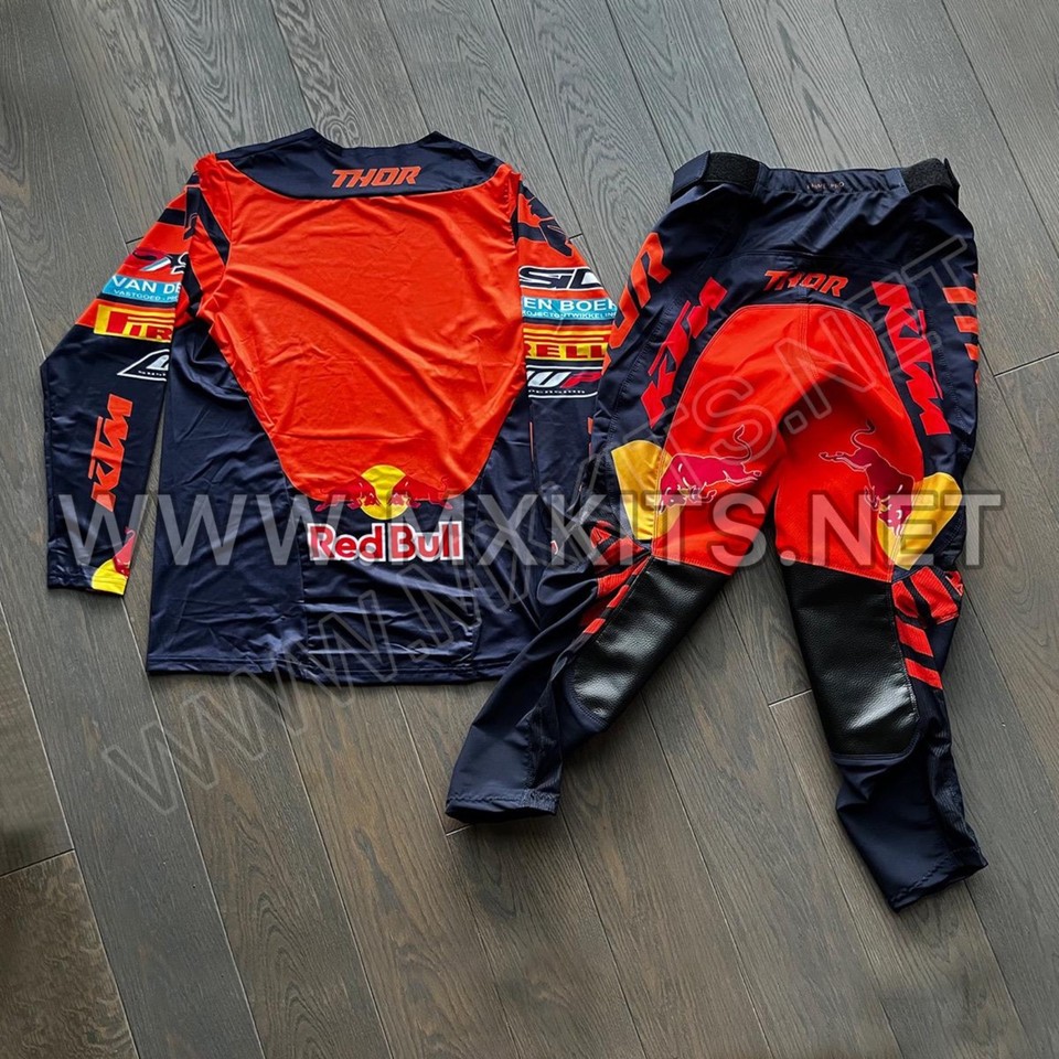 Thor Pulse KTM Red Bull MXGP Gear Set 2024 Motocross Dirt Bike Jersey ...