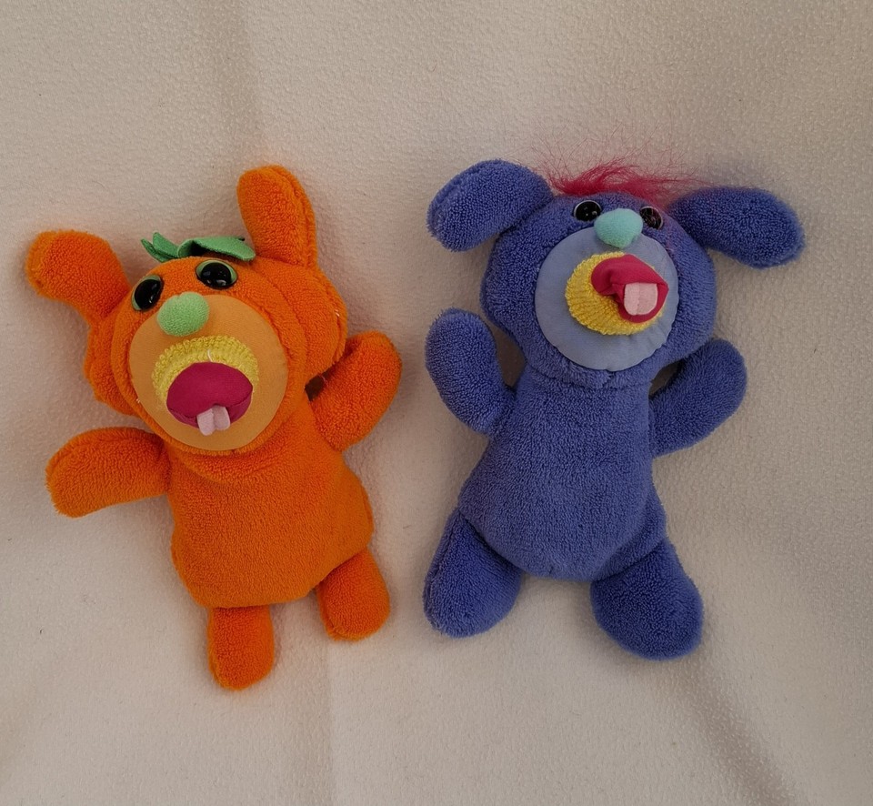 Sing-a-ma-Lings Soft Toys Plush Version Bundle X 2 Matel Blue Orange | eBay