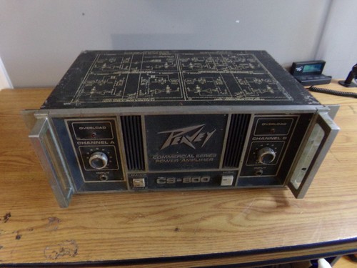 PEAVEY CS-800 COMMERCIAL SERIES POWER AMPLIFIER | eBay