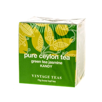 4792128060535 Vintage Teas Pure Ceylon Tea - Green Tea Jasmine 70g ...