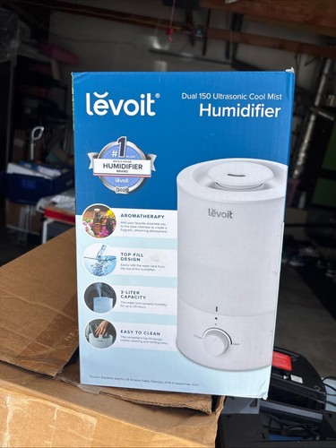 LEVOIT Humidifiers for Bedroom Large Room 3L Cool Mist Top Fill Quiet ...