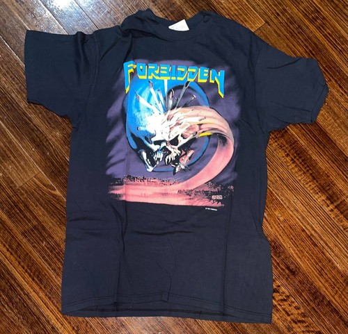 SUPER RARE FORBIDDEN 'FORBIDDEN EVIL 1989 WORLD TOUR TSHIRT...MINT ...