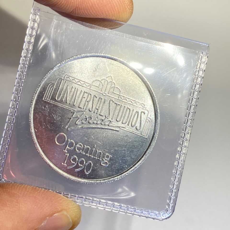 Universal Studios Florida Opening Token Coin 1990 Tampa Tribune ...