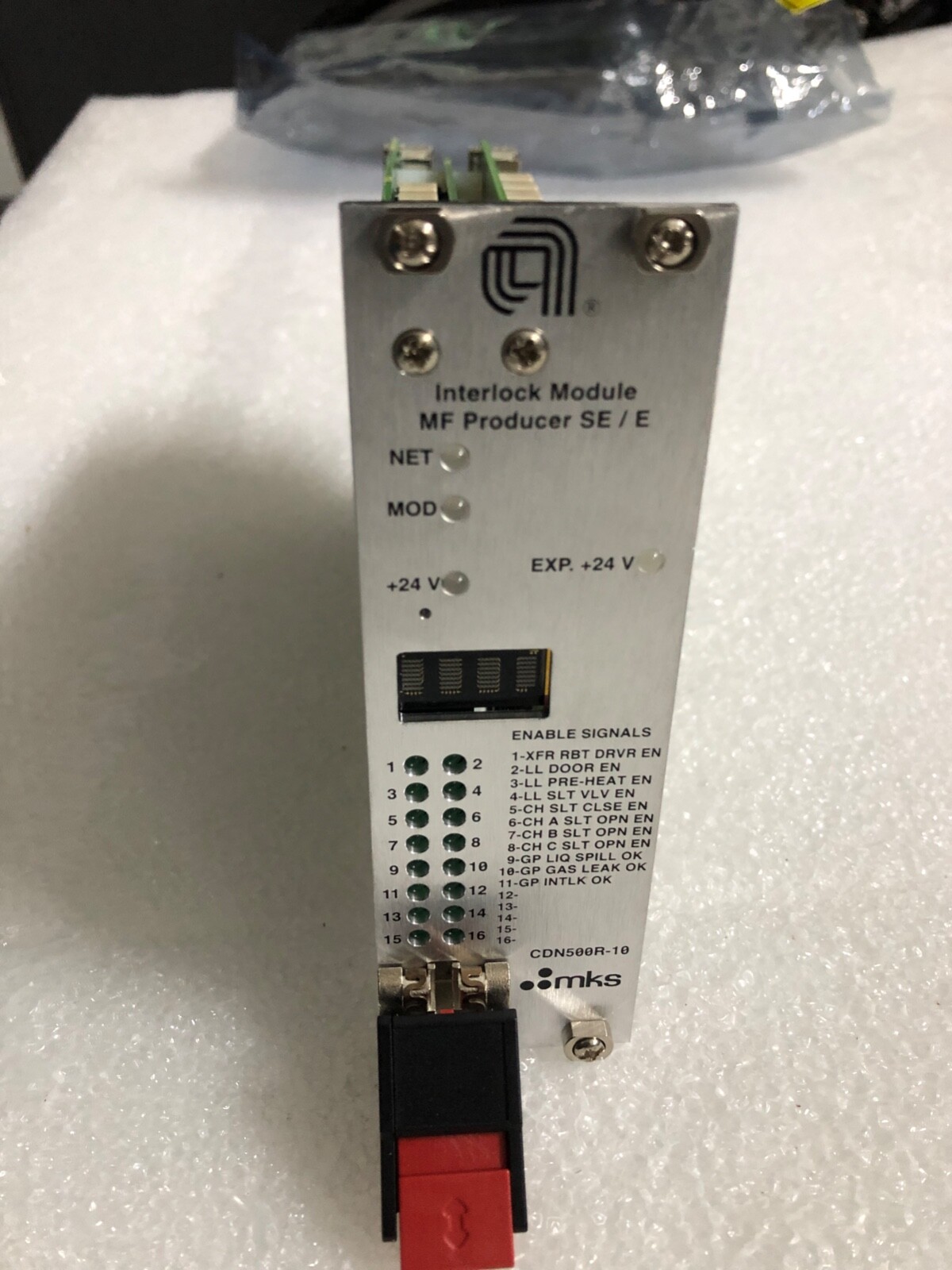 AMAT 0190-37771 Rev 02 MKS AS01500-10 INTERLOCK MODULE MF PRODUCER SE/E ...