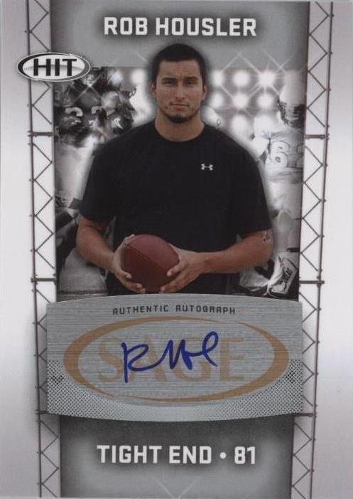 2011 SAGE Hit - Autographs Rob Housler #A34 Silver (AU, RC) for sale ...