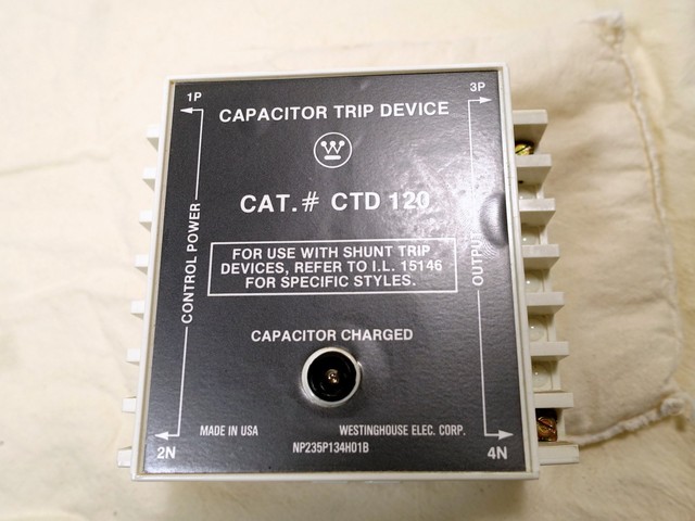 Westinghouse- CTD 120 Capacitor Trip Device for sale online | eBay
