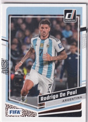 Panini Sette Soccer Card 2023-24 Nr. 7 Rodrigo De Paul | eBay
