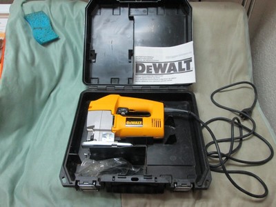 DeWalt Orbital Jig Saw DW318 Corded Variable Speed Hard Case Included ...