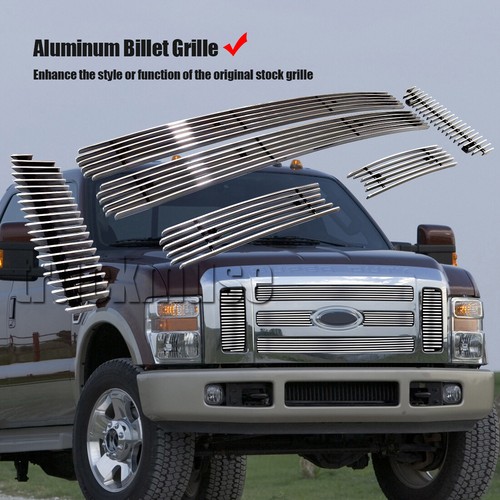 Grill Fits 2005-2007 Ford F250/F350/F450 Super Duty/Excursion upper ...