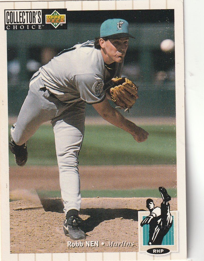 FREE SHIPPING-MINT-1994 Upper Deck Collector's Choice Robb Nen #604 ...