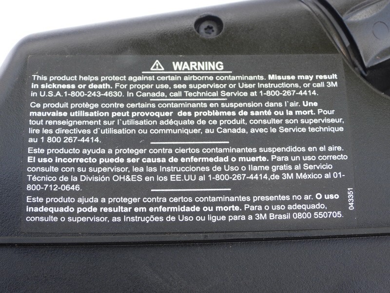 VGC 3M SPEEDGLAS UPGRADED WELDING RESPIRATOR ADFLO UNIT PAPR SYSTEM | eBay