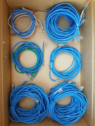 Computer network ethernet cables – bulk lot – various lengths | eBay