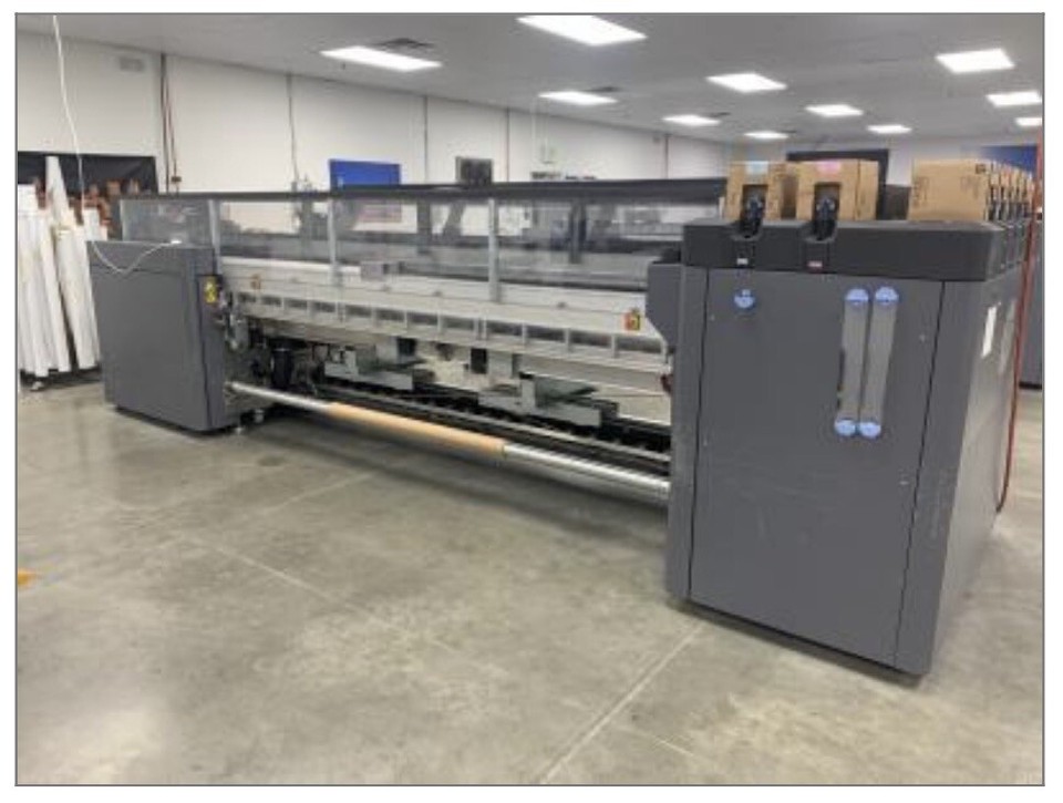Used HP Scitex Latex 3600 Printer 126 Inches 6 Color Printer - Dual Row ...