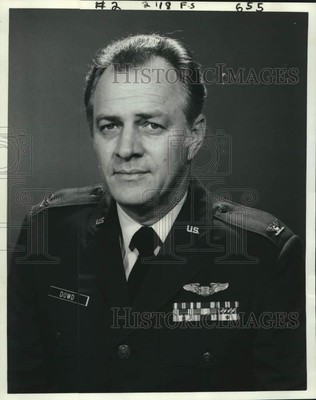 1979 Press Photo Colonel George J. Dowd of the Louisiana Air National ...