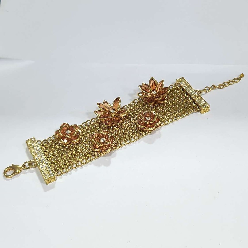 HSN Princess Amanda Glorious Flower Catching Web Crystal-Accented 8 ...