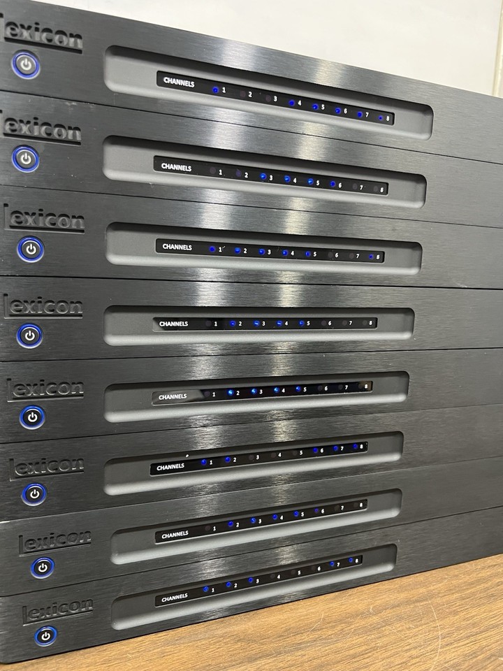 Lexicon DD8 Class D 8 Ch Power Amplifier ( PRICE FOR 1 UNIT ONLY ...