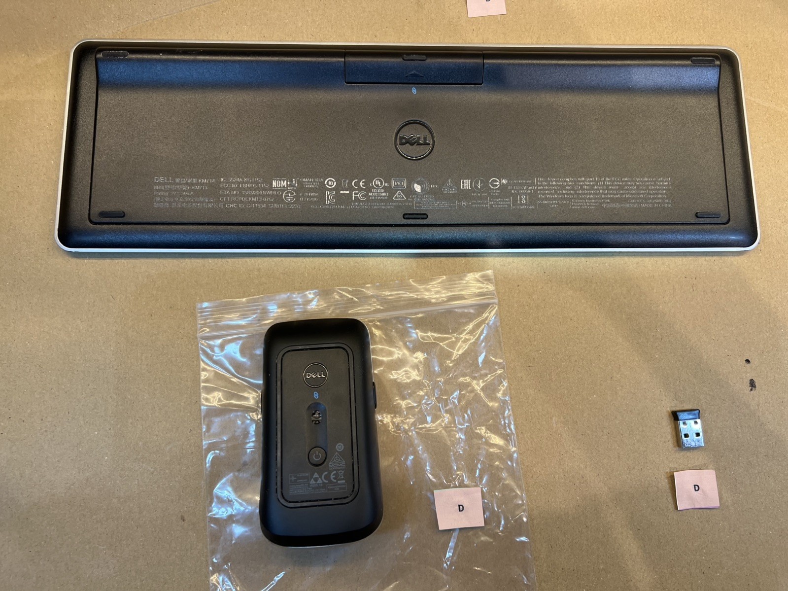 DELL KM714 Wireless Cordless Keyboard & WM514 Mouse | UK Layout ...