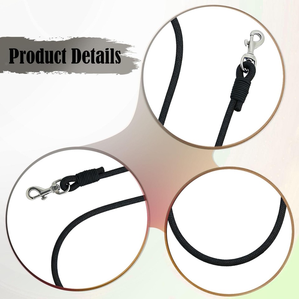 Horse Lead Rope Rein Braided Long Strong Lunge Line for Dogs Livestocks ...