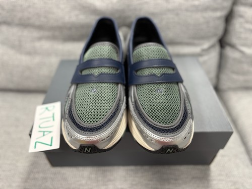 NEW BALANCE 1906L LOAFER SZ 10.5 GREY/BLUE/GREEN (U1906LOA) snoafer ...