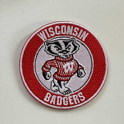 Wisconsin Badgers Vintage Embroidered Iron on Patch 3” X 3” | eBay