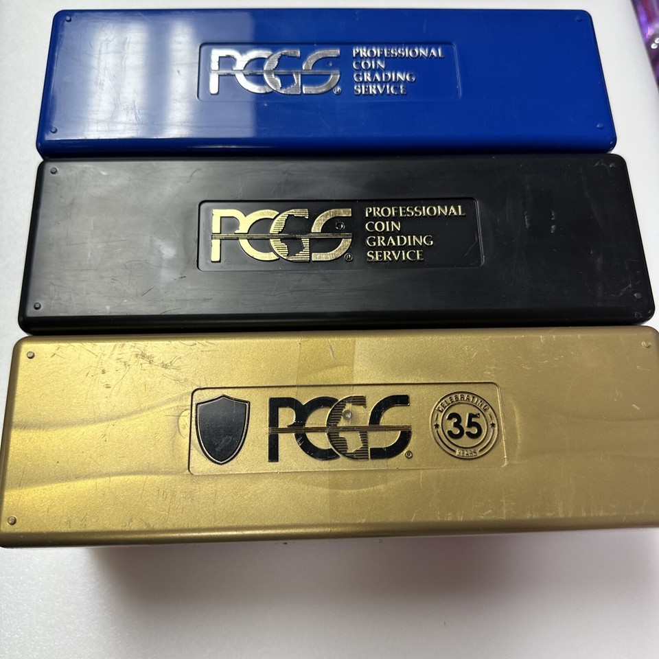 1 PCGS HOLDER BOX-HOLDS 20 SLABBED PCGS GRADED COINS COLOR VARIES | eBay