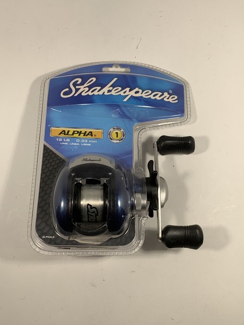 Shakespeare Alpha Low Profile Baitcast Reel 043388208507 for sale ...