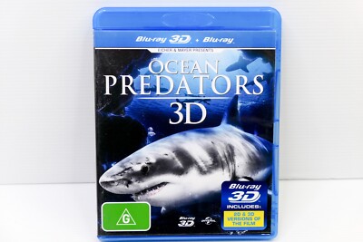 Ocean Predators (2D + 3D Blu-ray, 2013) DOCUMENTARY Deep Sea Wildlife ...
