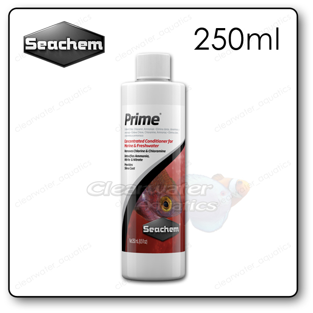 Seachem PRIME AQUARIUM Water Conditioner FISH TANK DECHLORINATOR ...