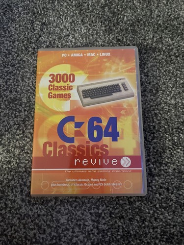 Commodore 64 Classics From Revive - 3000 Classic Games - C64 Emulators ...