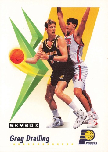 Greg Dreiling 1991 SkyBox #111 Indiana Pacers | eBay
