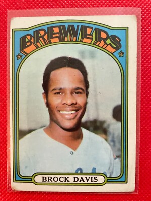1972 TOPPS # 161 BROCK DAVIS | eBay