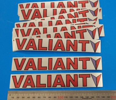 Chrysler Valiant "Silver series" decal X 2 indoor / outdoor UV stable ...