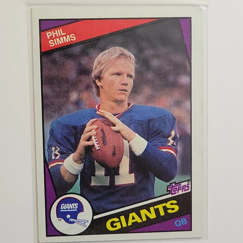 Phil Simms 1984 Topps #320 | eBay