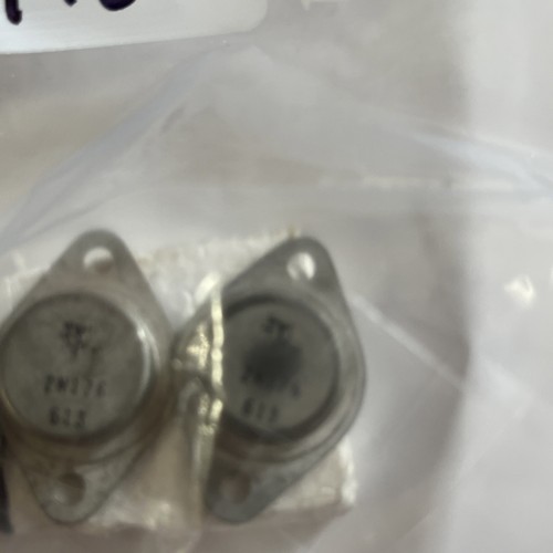 4 Motorola 2N176 PNP Germanium Power Transistors – Used – TO-3 Package ...