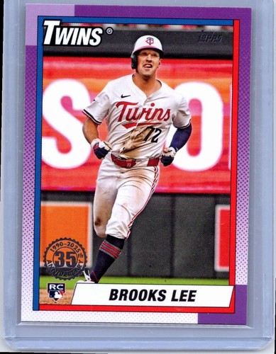 2025 Topps Baseball 35th Anniversary Brooks Lee Minnesota Twins #T90-24 ...