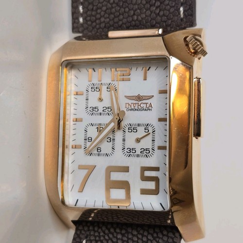 Invicta Time Square Chronograph Men's Watch 2416 36mm | eBay