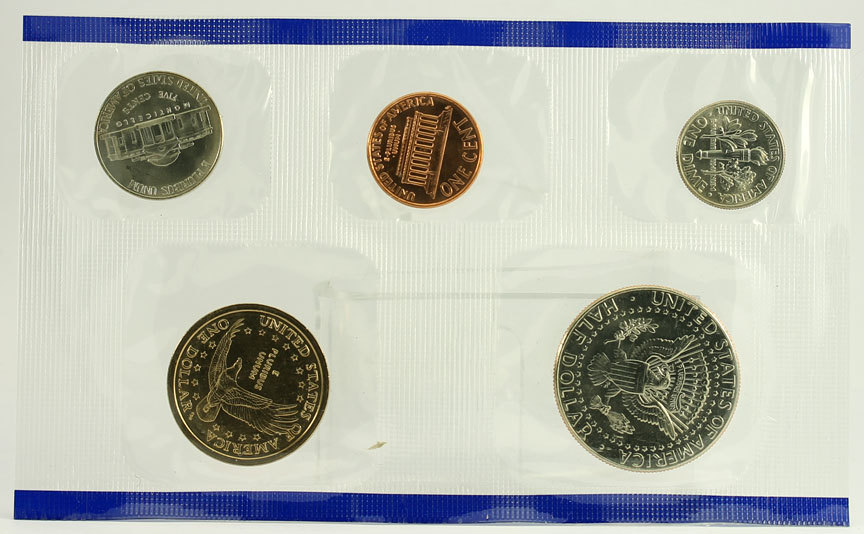 2000 P US Mint Set Uncirculated Coins Lot of 2 Original Envelope COA | eBay