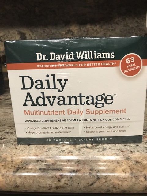 Daily Advantage Supplement Dr David Williams Multivitamin 60 Packets ...