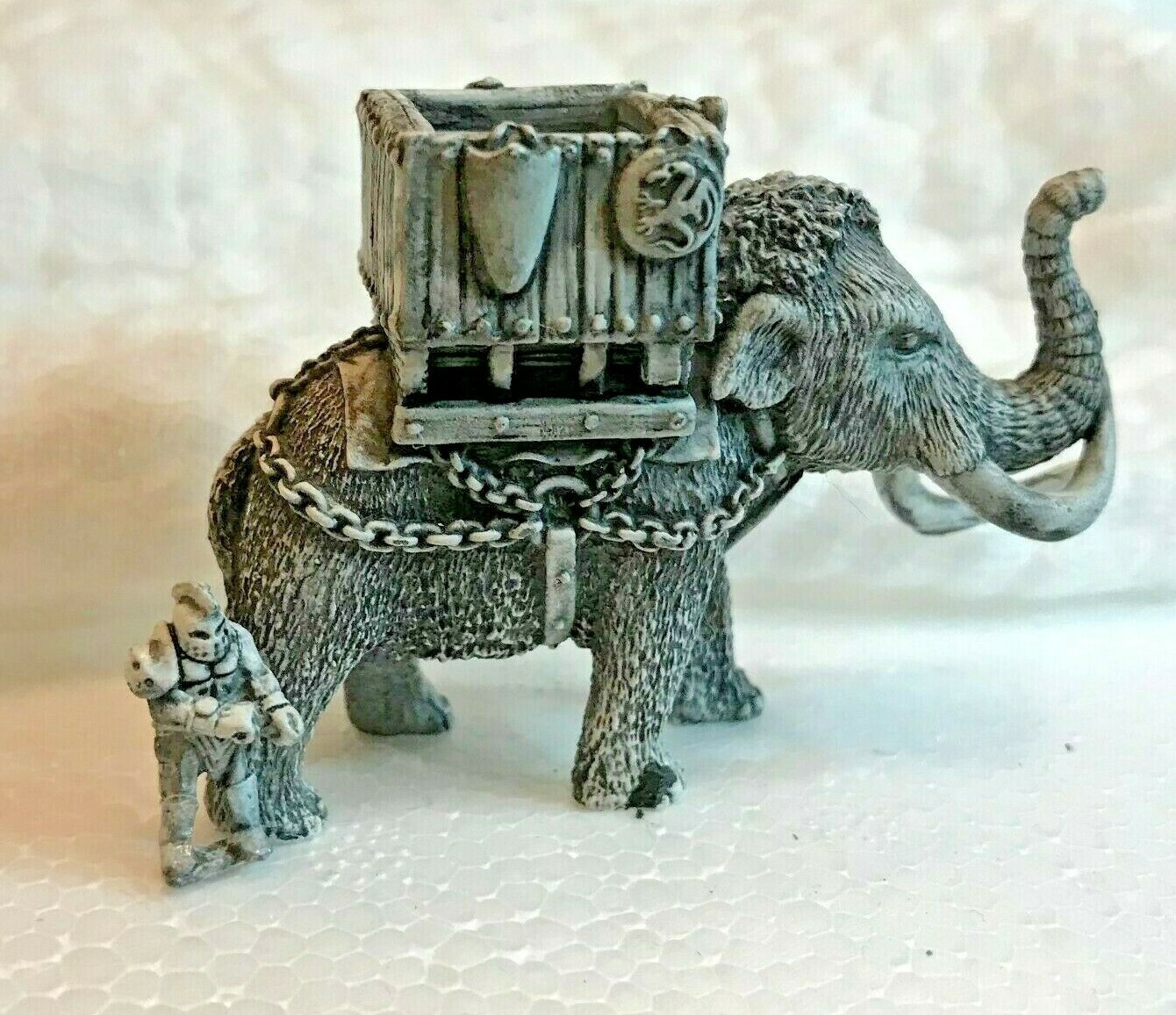 Grenadier Fantasy Miniatures Mirliton SG War Mammoth w/rider MFQS001 ...