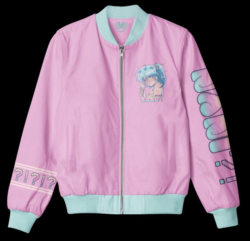 Vapor95 All-Over-Print Nani Bomber Jacket - Size XL - New! READY TO ...