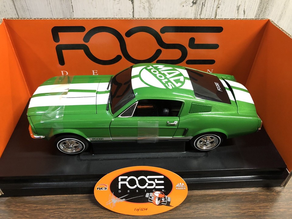 Foose Design Mac Tools Chip Foose 1:18 Scale 1967 Mustang 1 Of 1254 | eBay