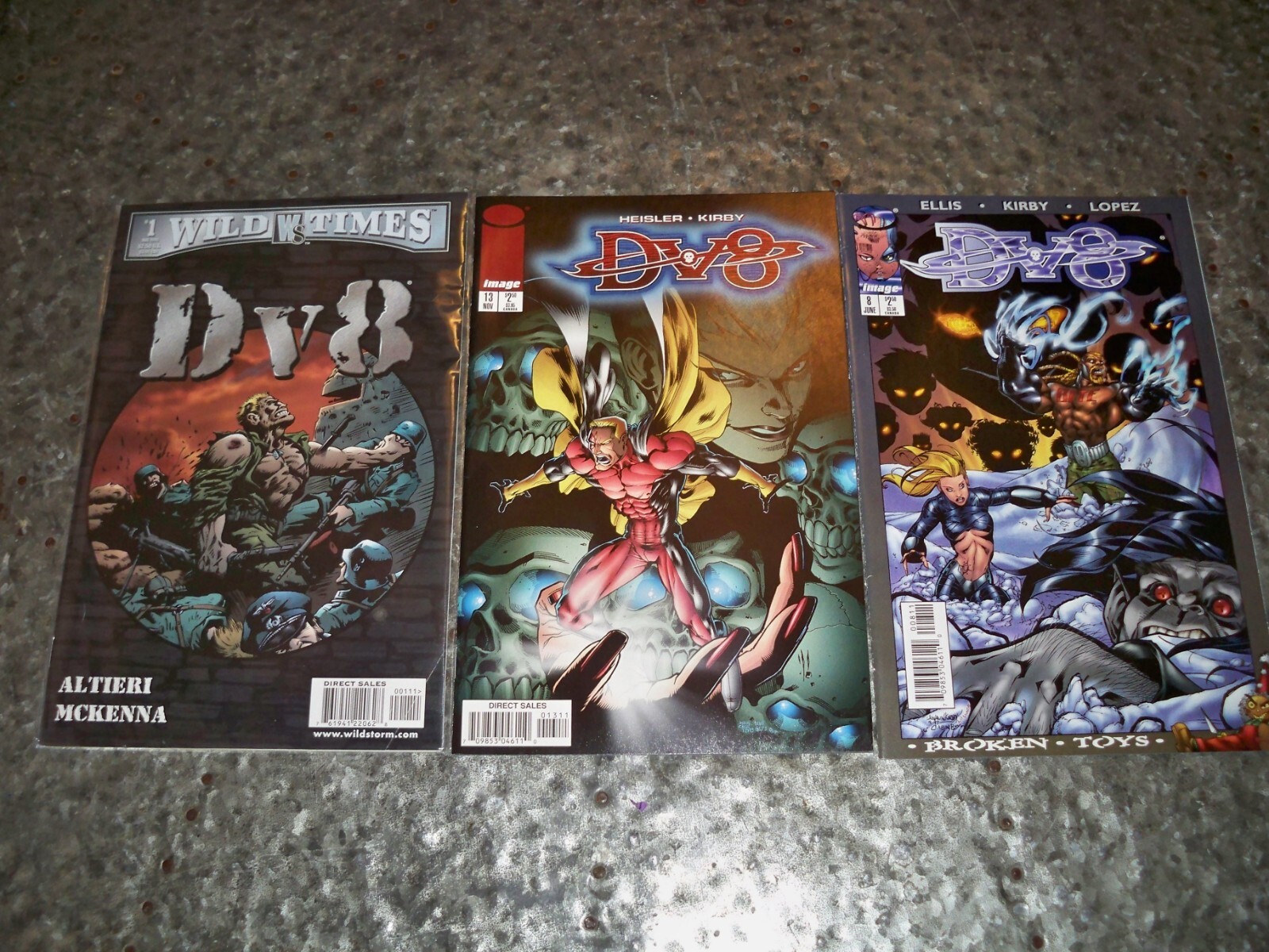 Wild Times: DV8 #1 + #8 & 13 WildStorm Comics High Grade | eBay