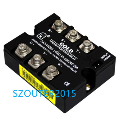 1PCS SA3-4025D GOLD Relay 3-phase Solid State Relay 25A NEW | eBay