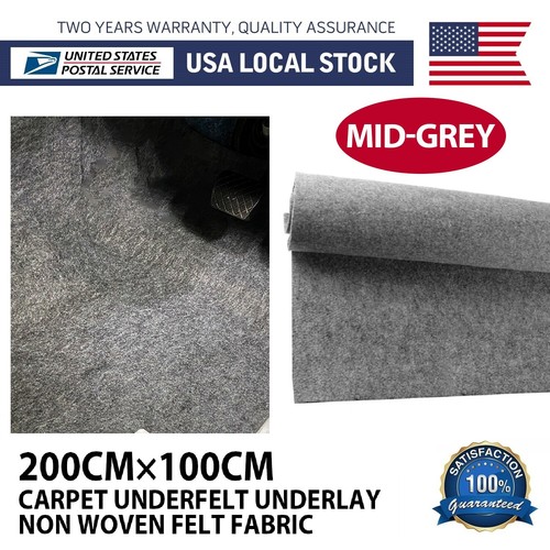 2㎡ Mid Grey Non-woven fabric Carpet Replacement Speaker Box Wrap Car ...