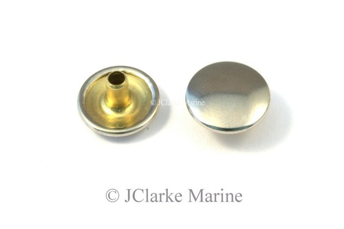 YKK Snad snap fastener self adhesive 40mm & 25mm domed base stud canvas ...