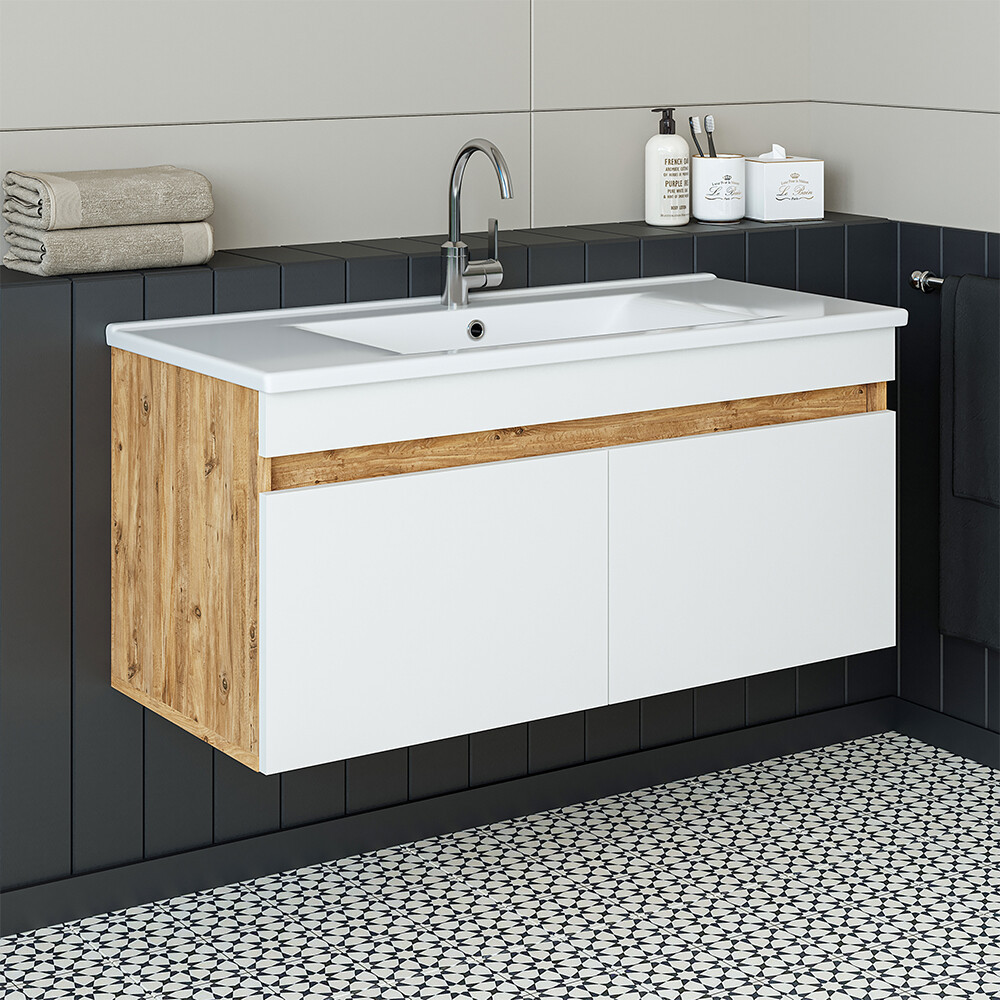 Schne Waschbecken Mit Unterschrank Gnstig Bild