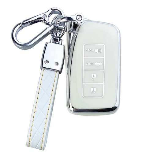 Yuebutor Key Fob Cover Case Fit for Lexus ES350 NX300h RC RX IS 300 350 ...