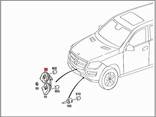 Genuine MERCEDES C292 W166 X166 GL-CLASS X166 GLE W166 Horn 0005424204 ...
