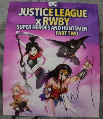 NAT WOLFF BATMAN DC JUSTICE LEAGUE X RWBY PT1 SIGNED AUTOGRAPHED 8X10 ...